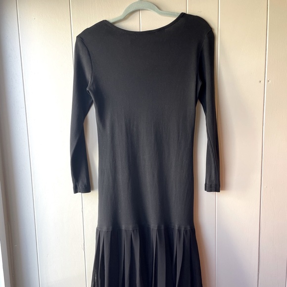 Kenar | Dresses | Ann Tjian For Kenar Petites Black Dress With Sheer ...